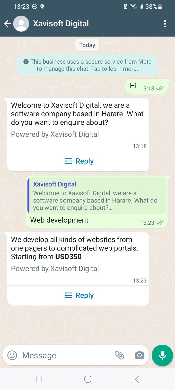 Xavisoft BotMaker | Create your own WhatsApp bot in minutes